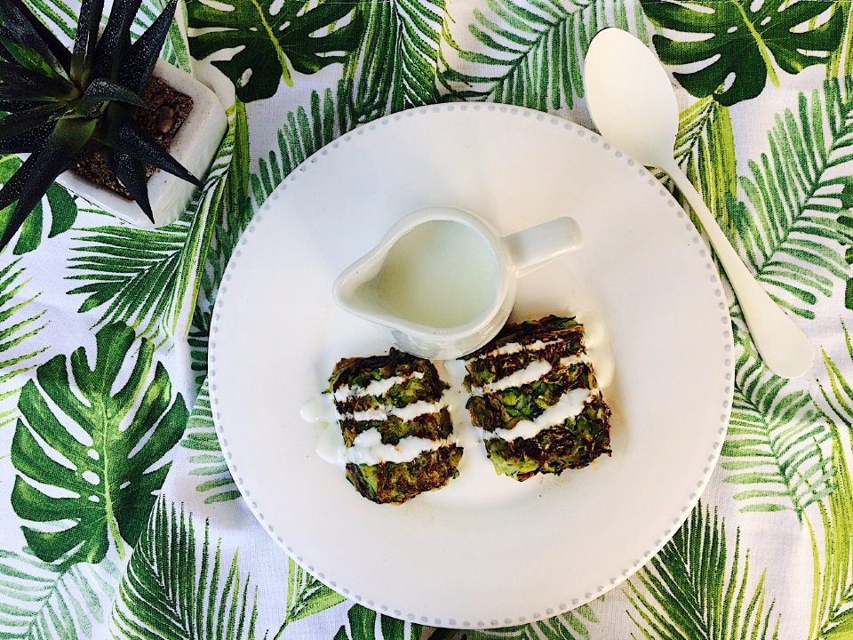 Cukkinis tócsni - Diétás röszti recept, fogyókúrás receptek